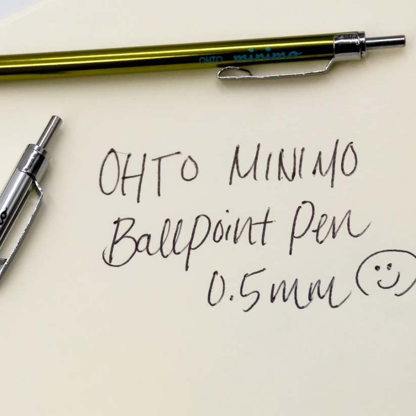 OHTO Minimo Ballpoint Pen - 0.5 & 0.7 mm – Bumbo Stationeries