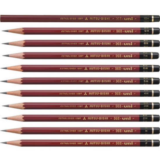 Mitsubishi Uni Hi-Uni Pencil – Bumbo Stationeries